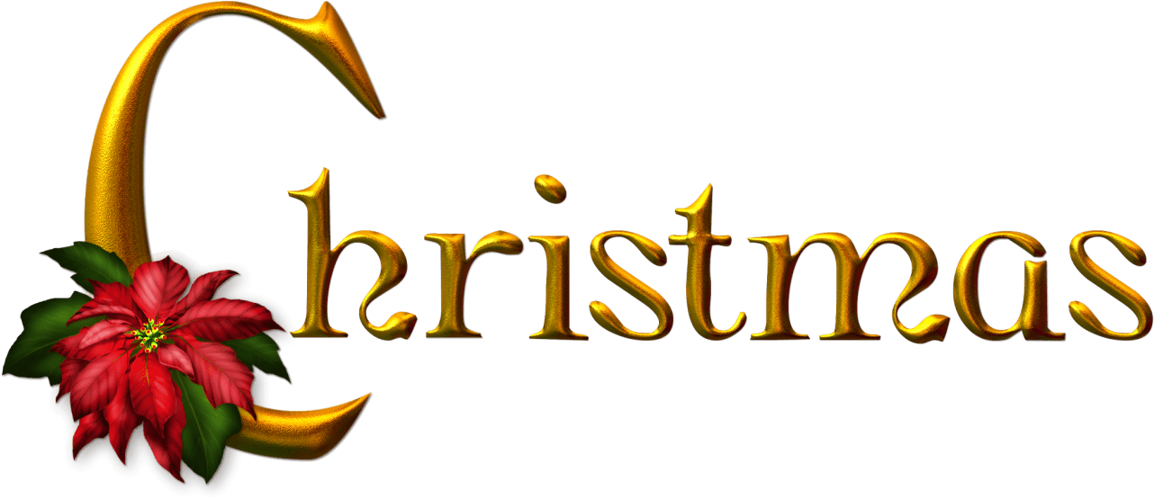 Christmas Text Clip Art - Png Download - Full Size Clipart (#471707 ...