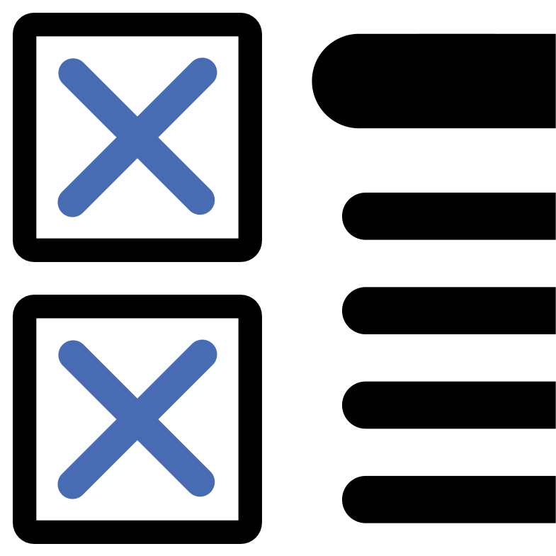 Multiple Clipart Free For Download - Checkbox - Png Download - Full ...