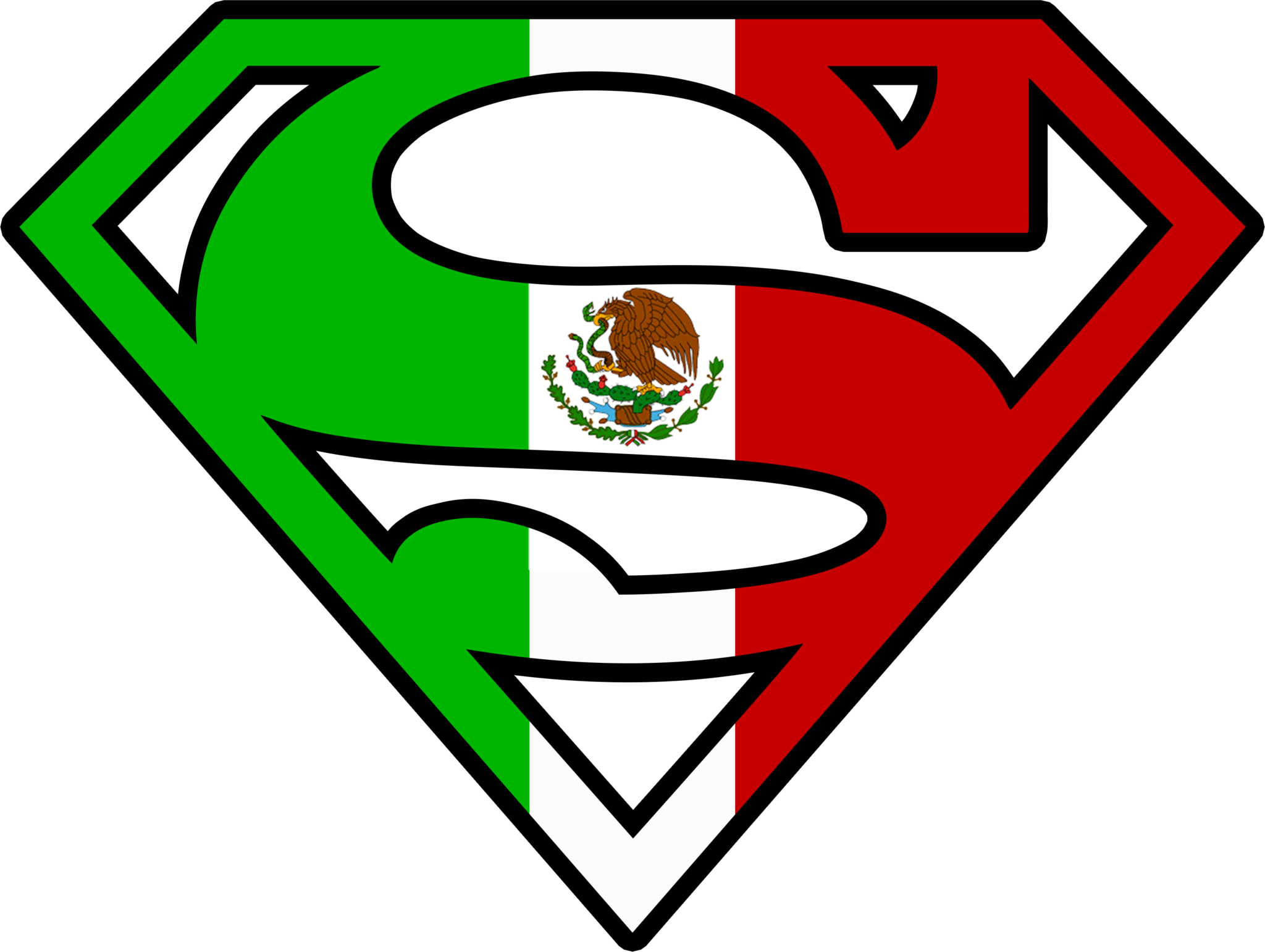 Mexican - Mexico Superman Clipart - Full Size Clipart (#478420 ...