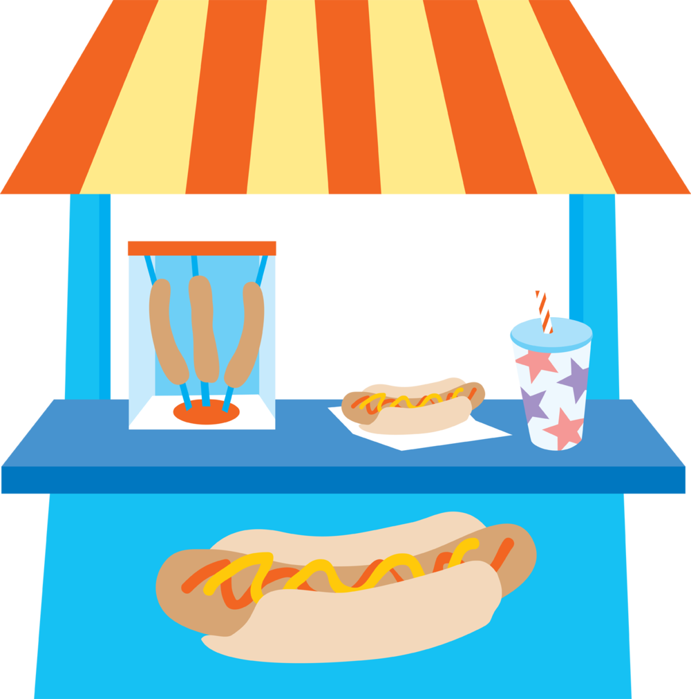 Hotdogstand Clipart - Full Size Clipart (#480008) - PinClipart