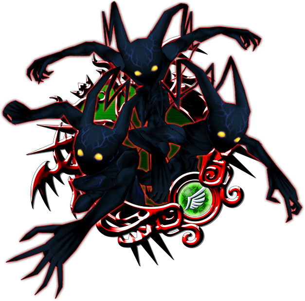 Neoshadow - Kingdom Hearts Neoshadow Clipart - Full Size Clipart ...