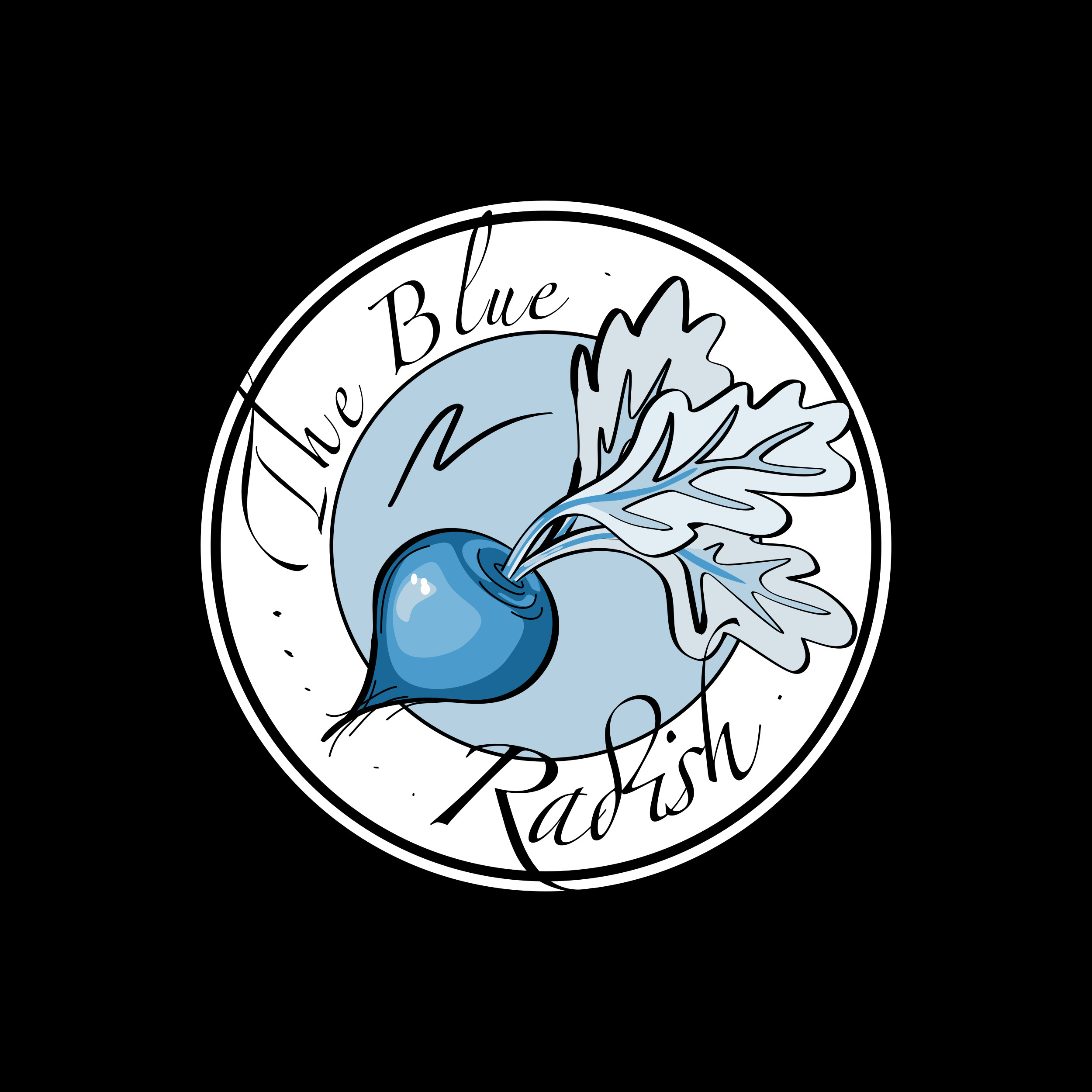 The Blue Radish - Radish Clipart - Full Size Clipart (#483659) - PinClipart