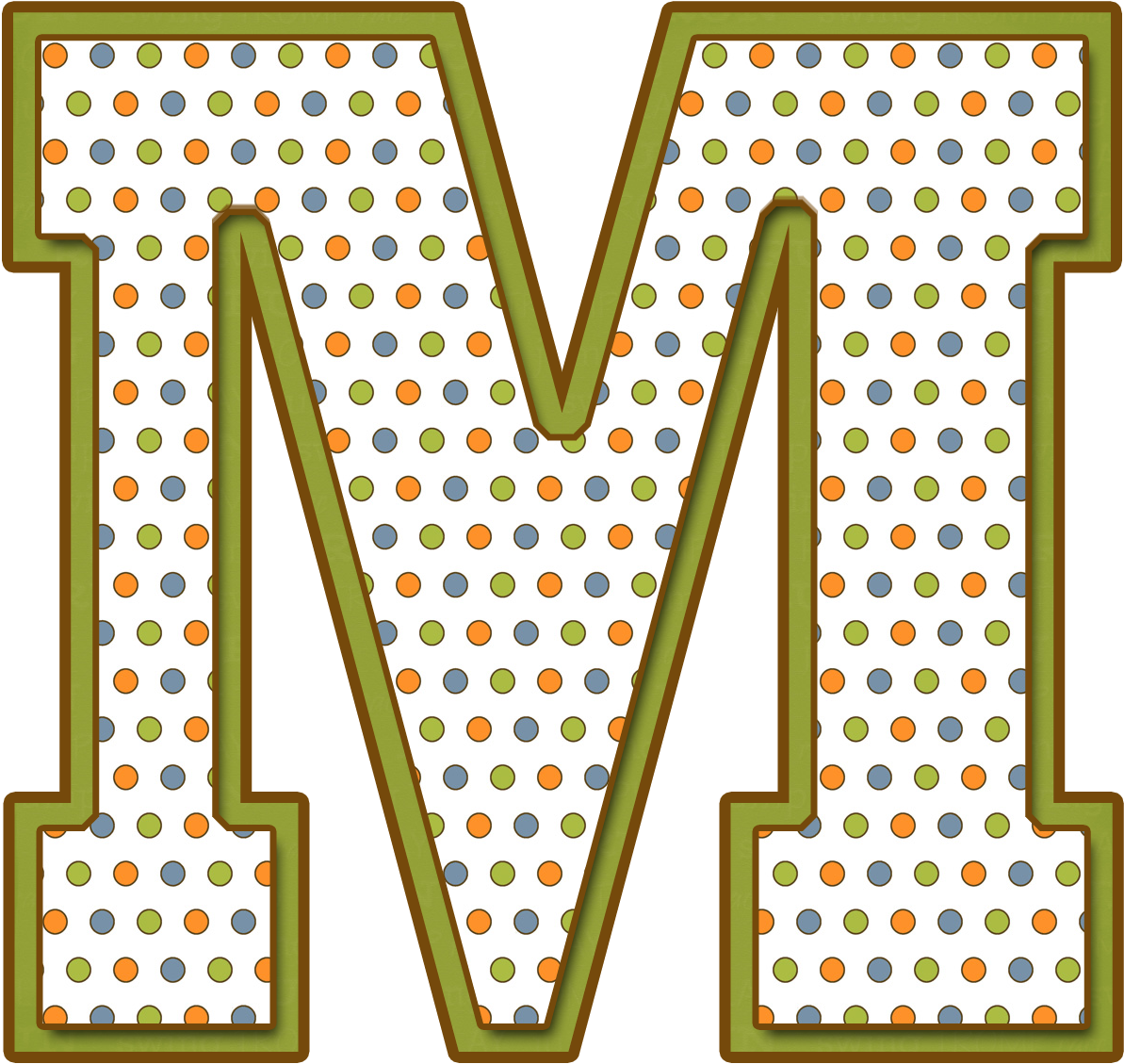 Download Polka Dot Letters, Alphabet Letters, Letter Form, Clipart ...