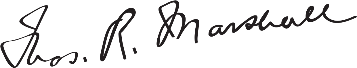 Thomas R Marshall Signature - Calligraphy Clipart - Full Size Clipart ...