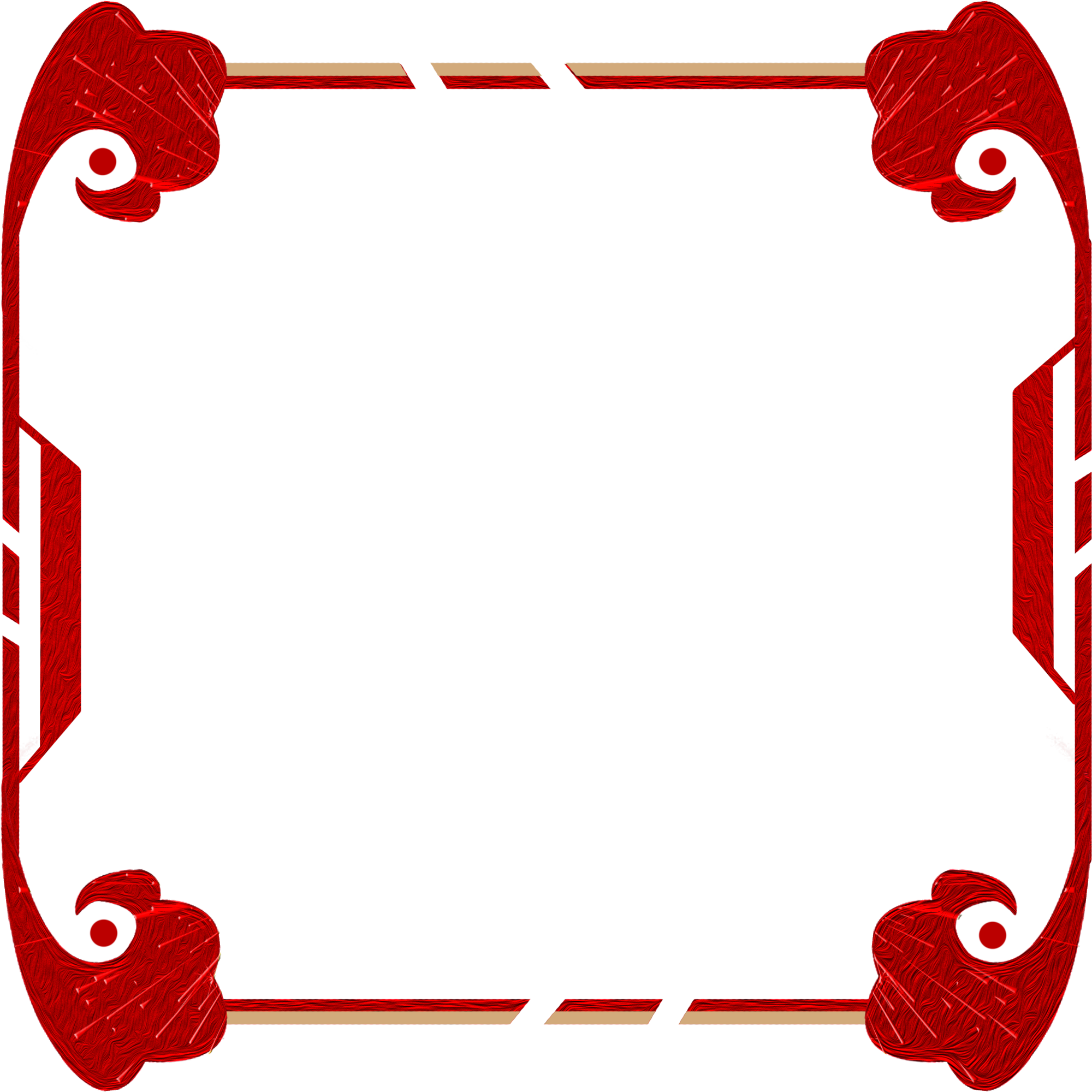 Border Red Simple Concise Png And Psd Clipart - Full Size Clipart ...