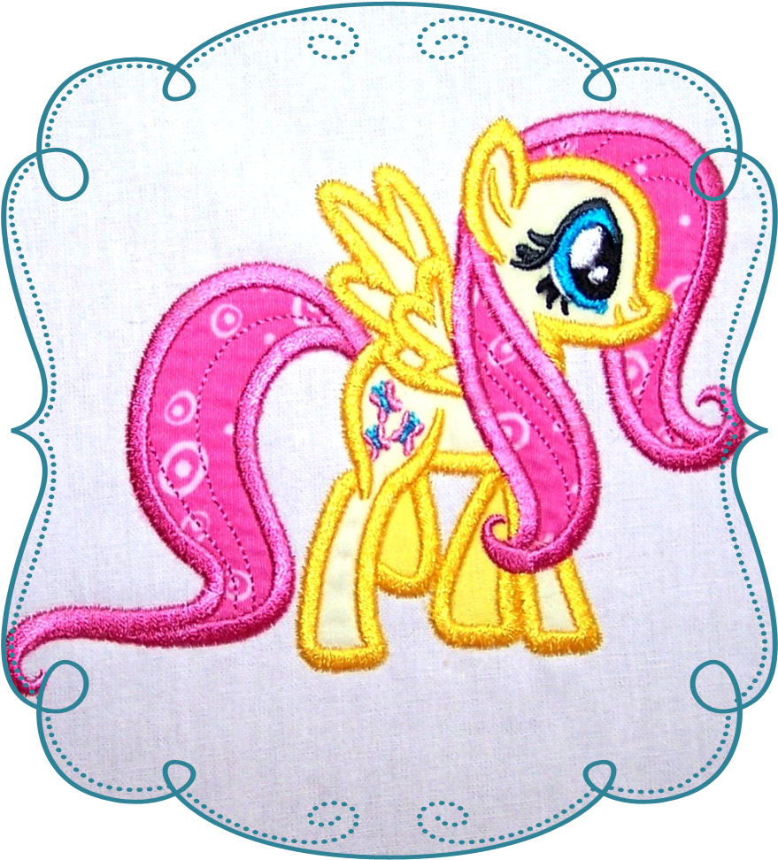 Flutterbye - Embroidery Clipart - Full Size Clipart (#4855513) - PinClipart