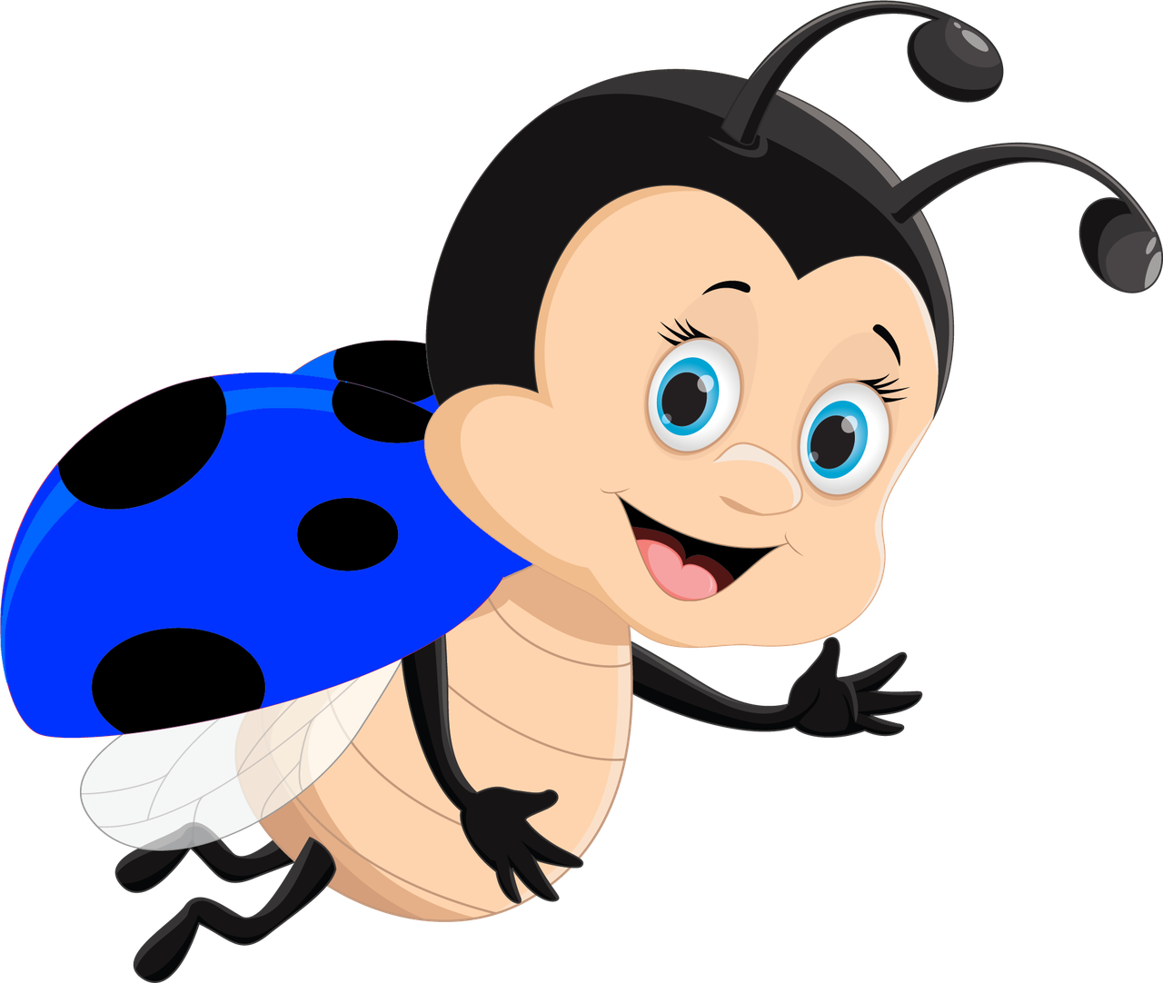 Lydybug Classic - Cartoon Clipart - Full Size Clipart (#4857643 ...