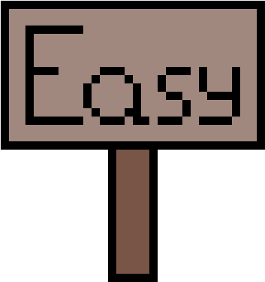 Easy Sign - Sign Clipart - Full Size Clipart (#4858908) - PinClipart