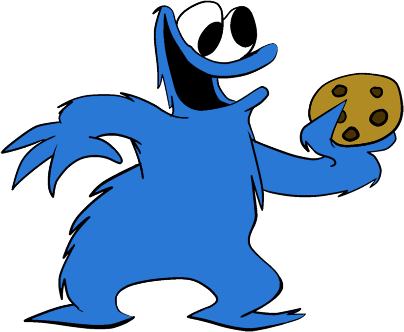 Download Cookie Monster And A Cookie By Joeywaggoner - Cookie Monster ...