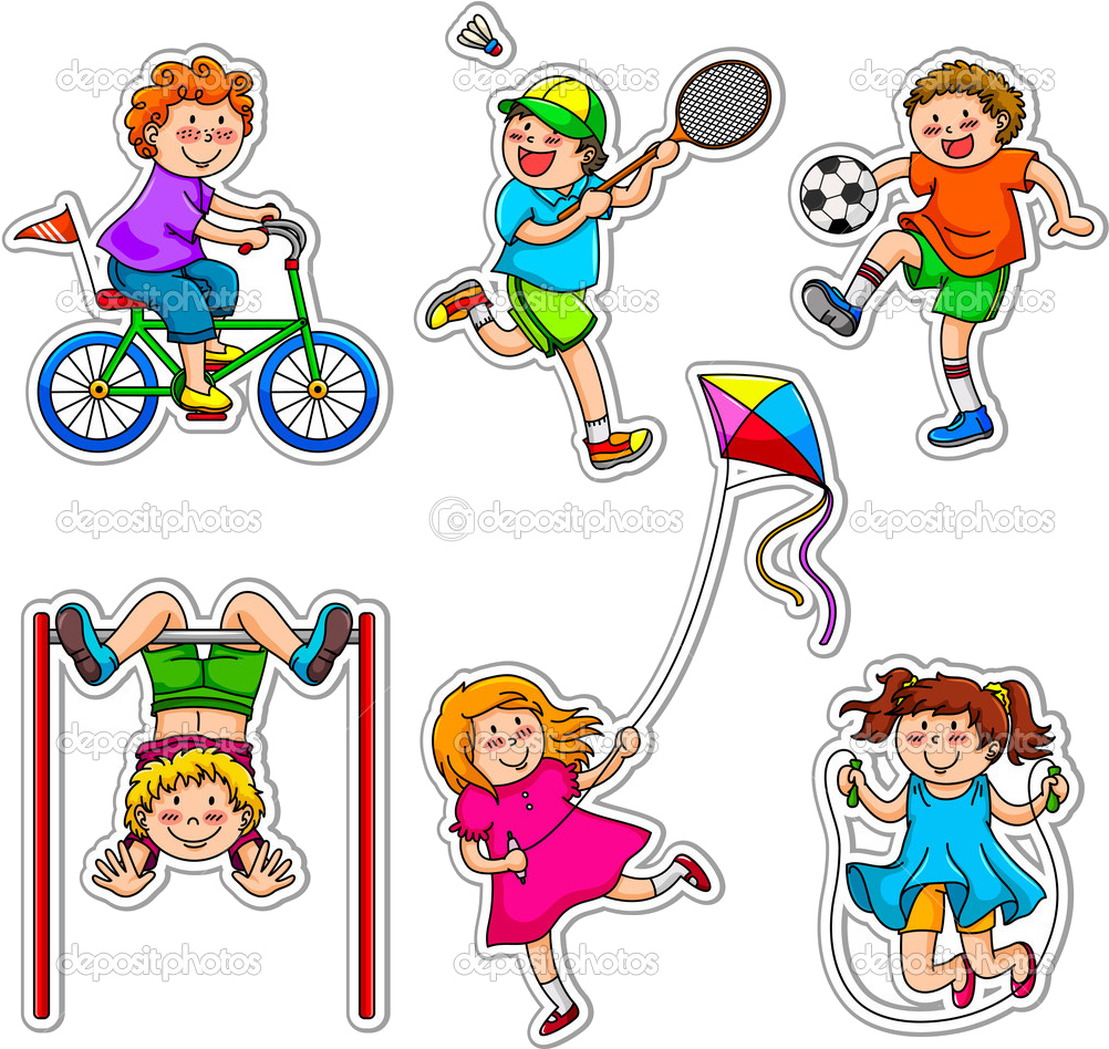 Sports Kids Clipart Depositphotos Active Playing Transparent Sports Kids Clipart Depositphotos Active Playing Transparent