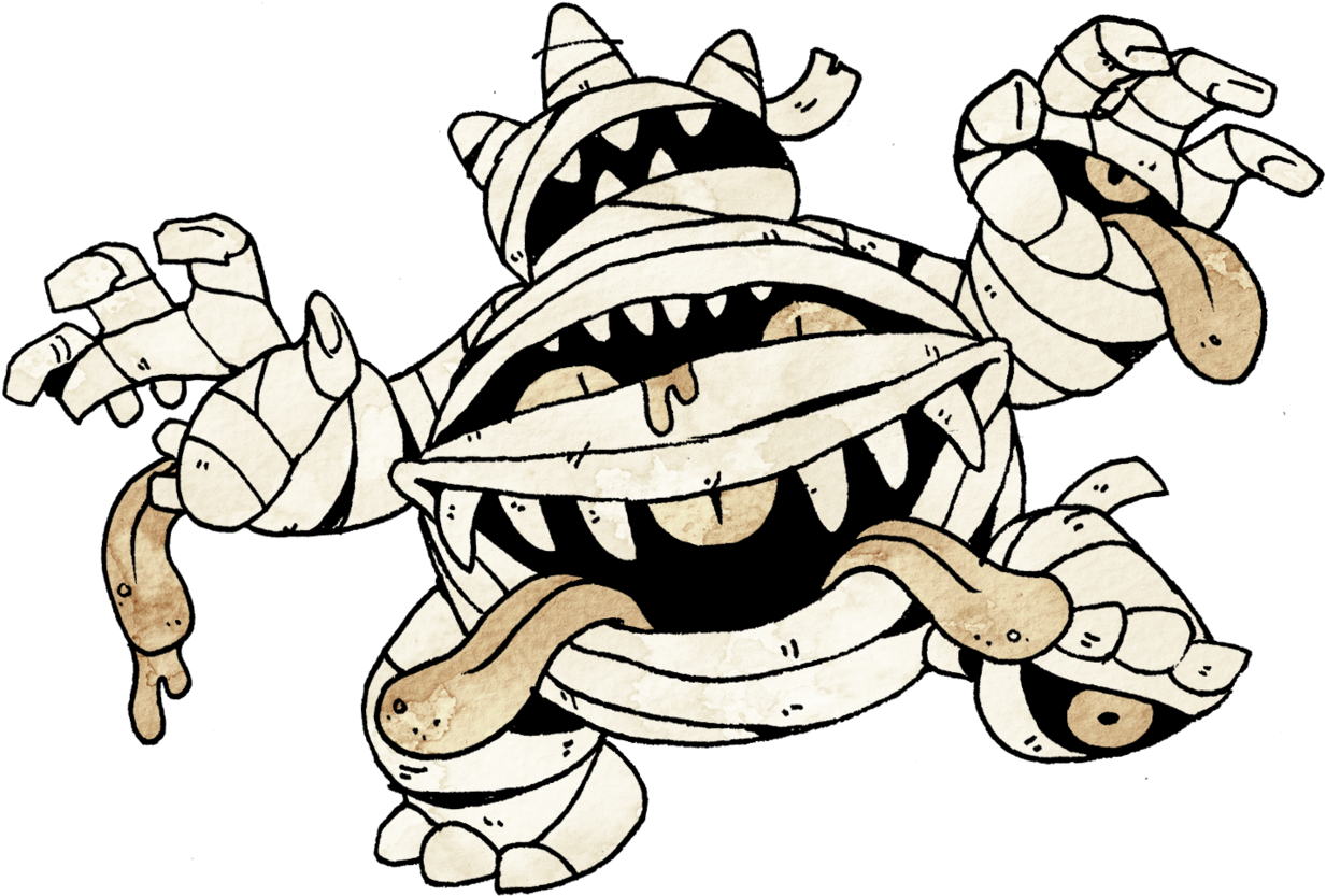 Inktober Day - Mummy Fakemon Clipart - Full Size Clipart (#4872947 ...