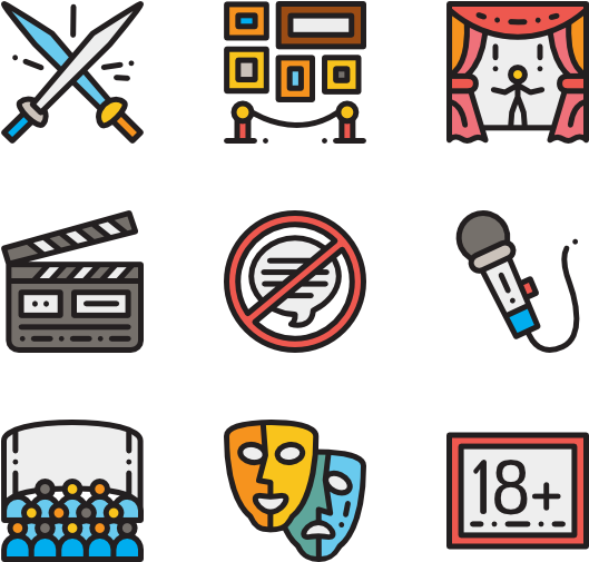 Scenic Arts - Icon Clipart - Full Size Clipart (#4873982) - PinClipart