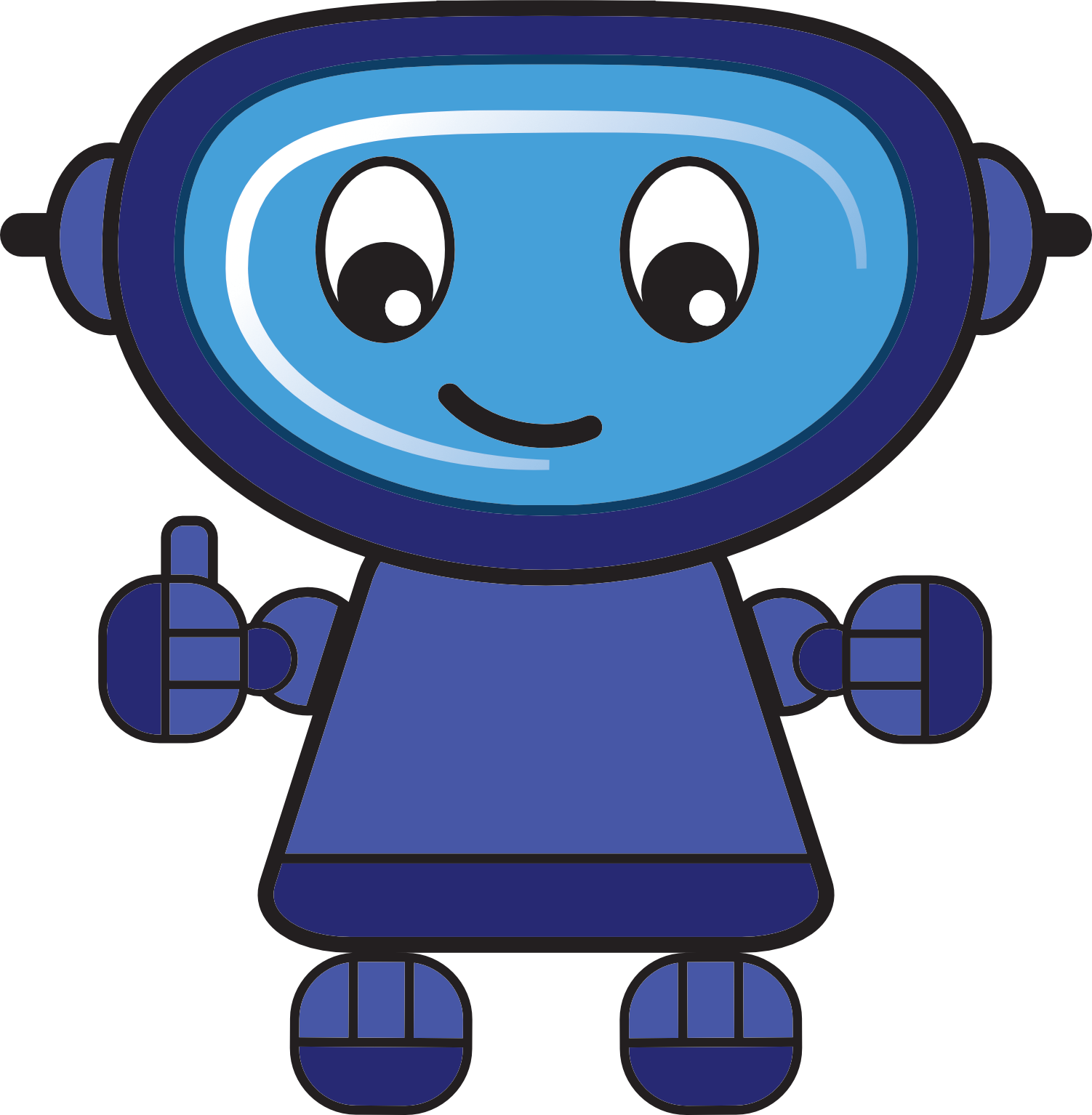 Bluebot - Io - Cartoon Clipart - Full Size Clipart (#4879943) - PinClipart