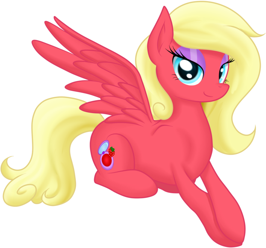 Strawberry Clipart My Little Pony - My Little Pony Strawberry Oc - Png ...