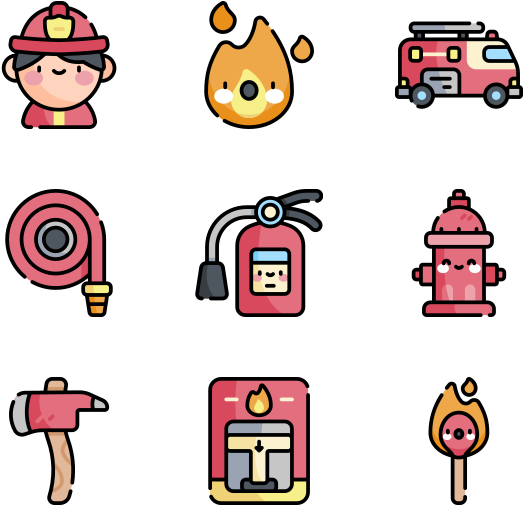 Firefighter Clipart - Full Size Clipart (#4885827) - PinClipart