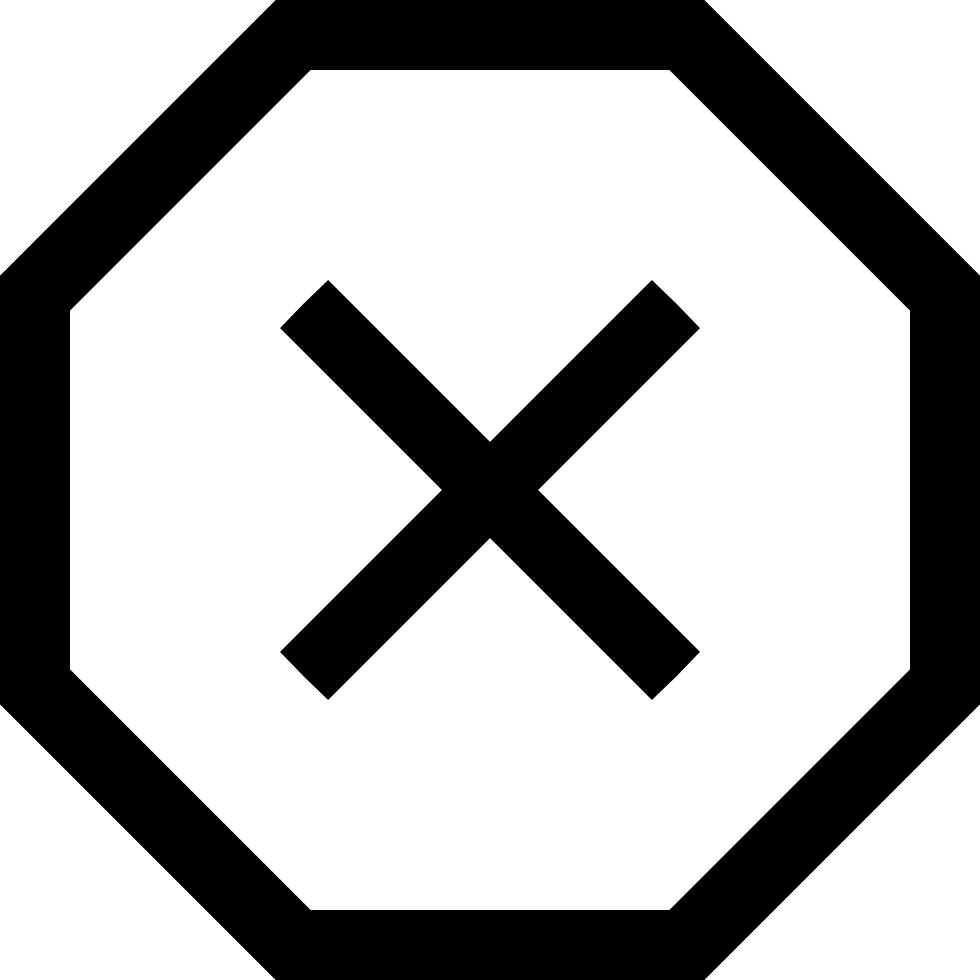 Download Stop Sign Png Cross - Cancel Circle Icon Clipart (#4889436 ...