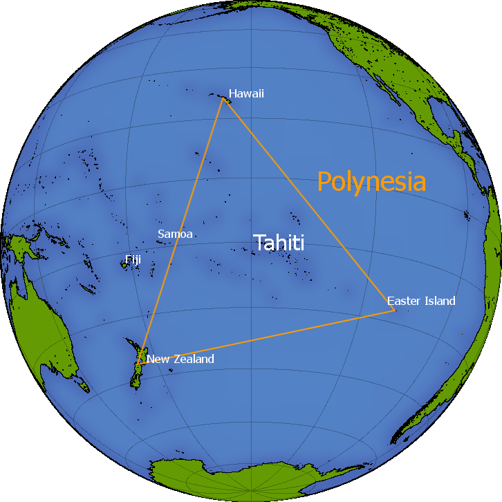 Polynesiantriangle - Polynesian Triangle Clipart - Full Size Clipart ...