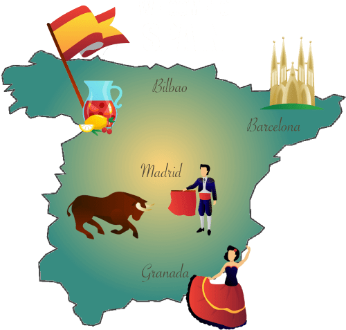 Spain Clip Art - Png Download - Full Size Clipart (#496936) - PinClipart
