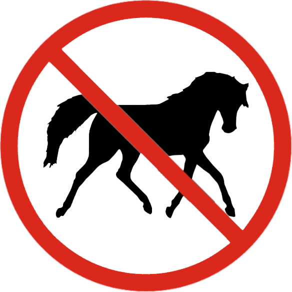 No Horseback Riding - No Insects Clipart - Full Size Clipart (#4914754 ...
