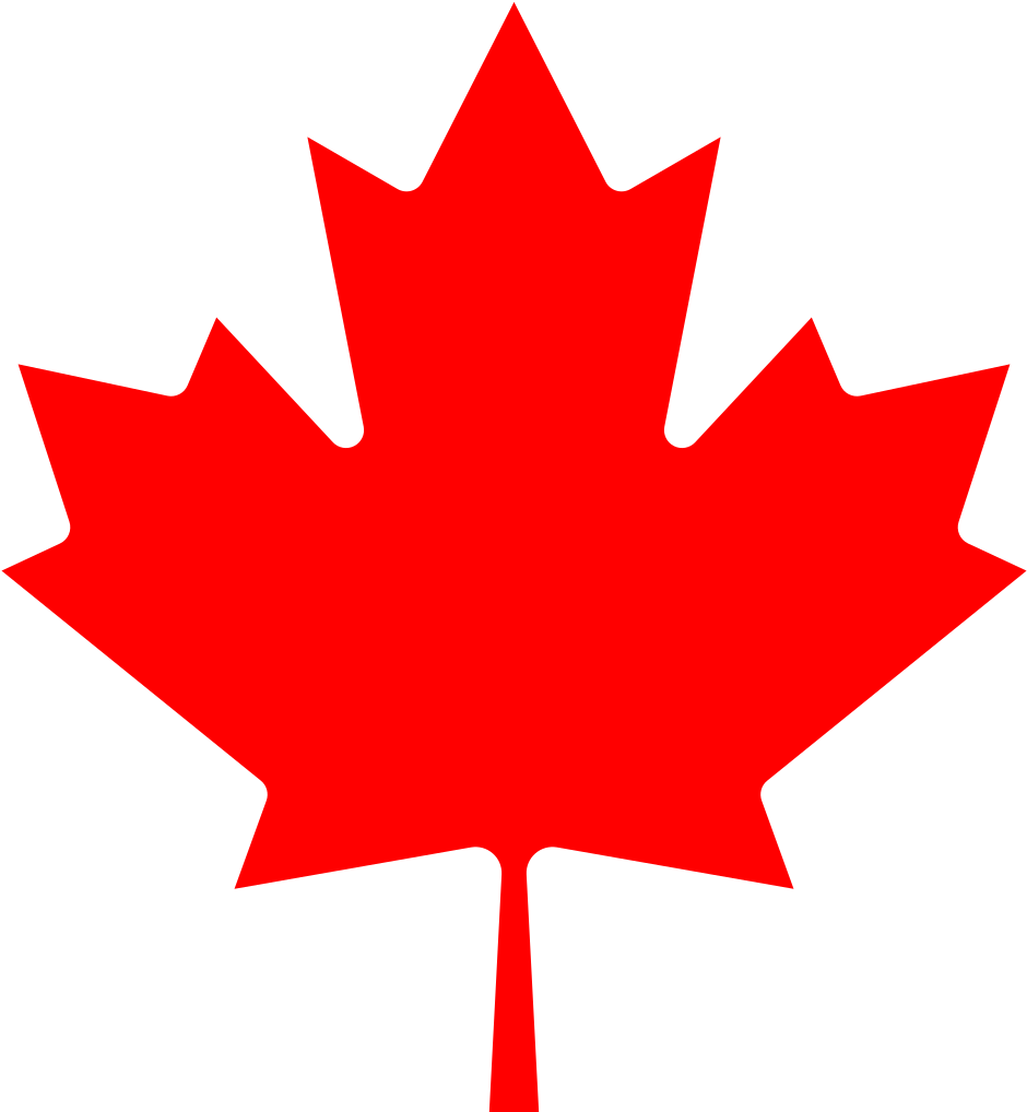 File Flag Of Canada Transparent Background Canadian Maple Leaf Svg