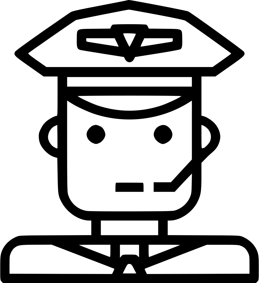 Commercial Plane Human Png Icon Free Download - Pilot Icon Transparent ...