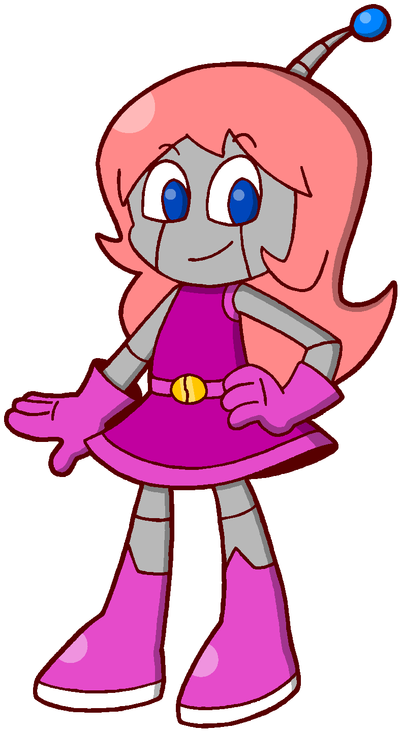 Robot Pink - Cute Robot Cartoon Pink Clipart - Full Size Clipart ...