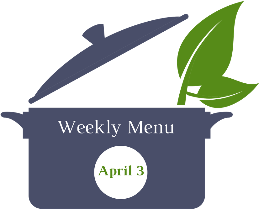Weekly Menu April - Illustration Clipart - Full Size Clipart (#4948500 ...