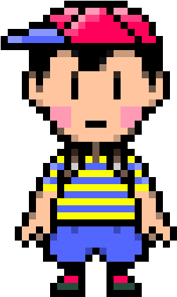 Artness Battle Sprite - Duster Mother 3 Sprite Clipart - Full Size ...