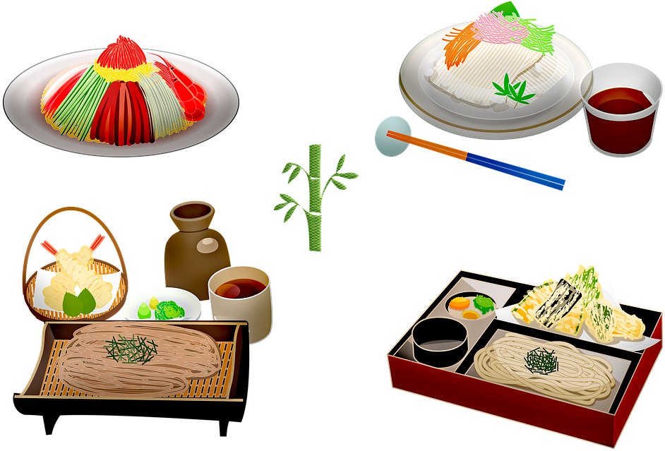Japanese Food Sushi Beer Sake Mochi Sakura Clipart - Full Size Clipart ...