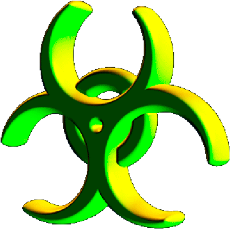 Download Biohazard Sticker - Biohazard Animated Gif Clipart (#4973785 ...