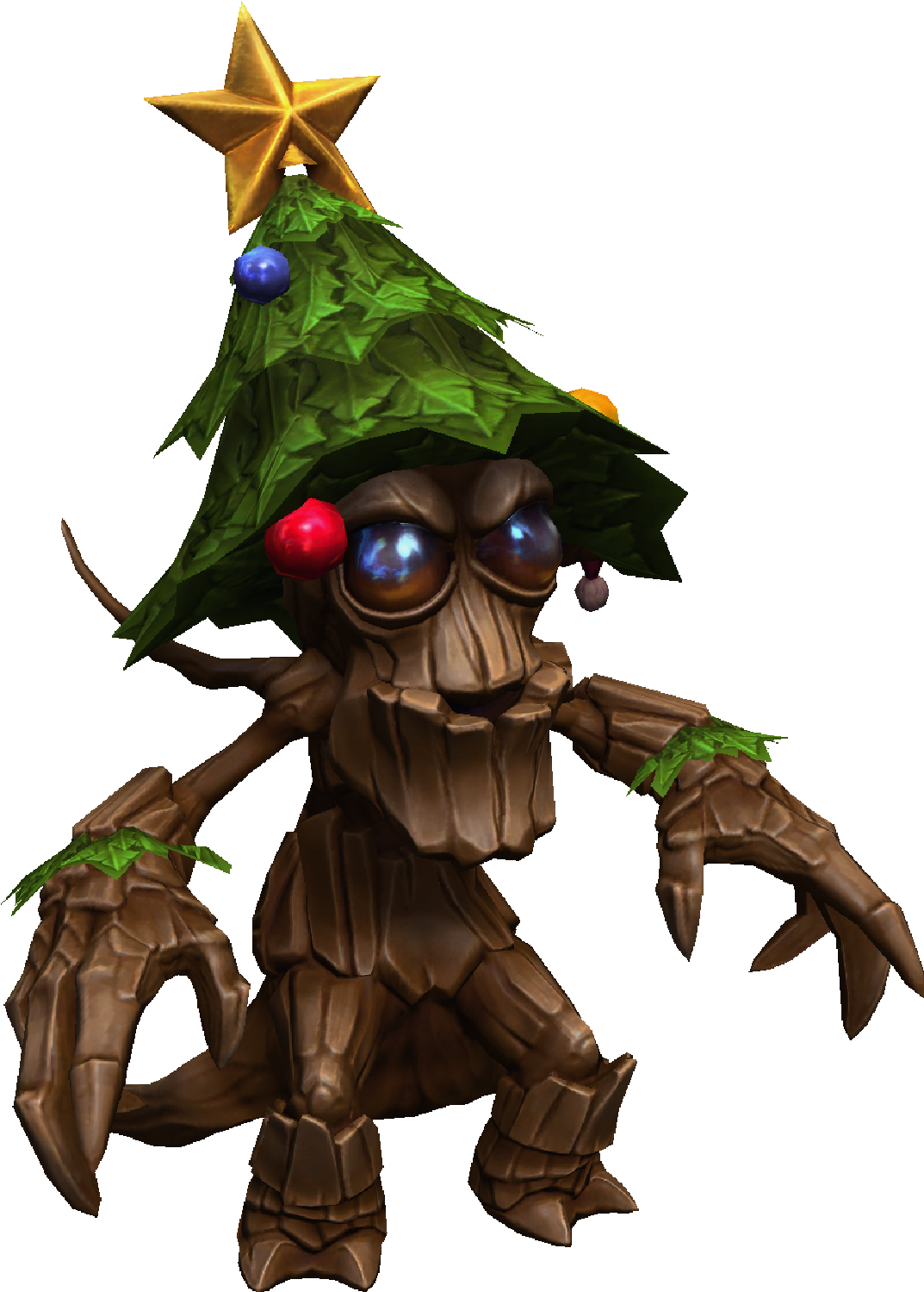Malfurion Treant Winter Veil - Christmas Tree Clipart - Full Size ...