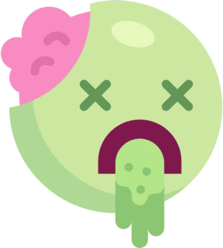 Ftestickers Sticker - Vomito Icono Png Clipart - Full Size Clipart ...