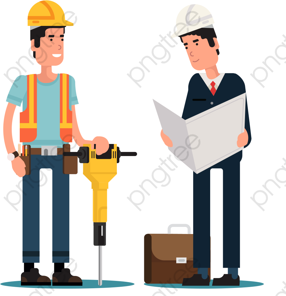 Engineering Clipart Transparent Background - Строитель Пнг - Png ...