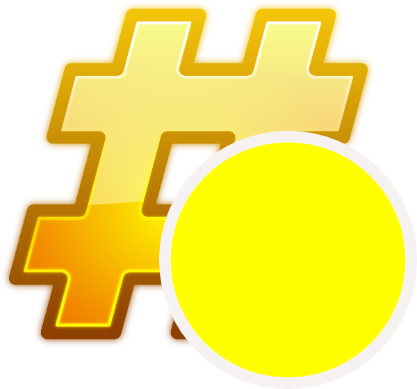 Yellow Number 7 Clip Art - Circle - Png Download - Full Size Clipart ...