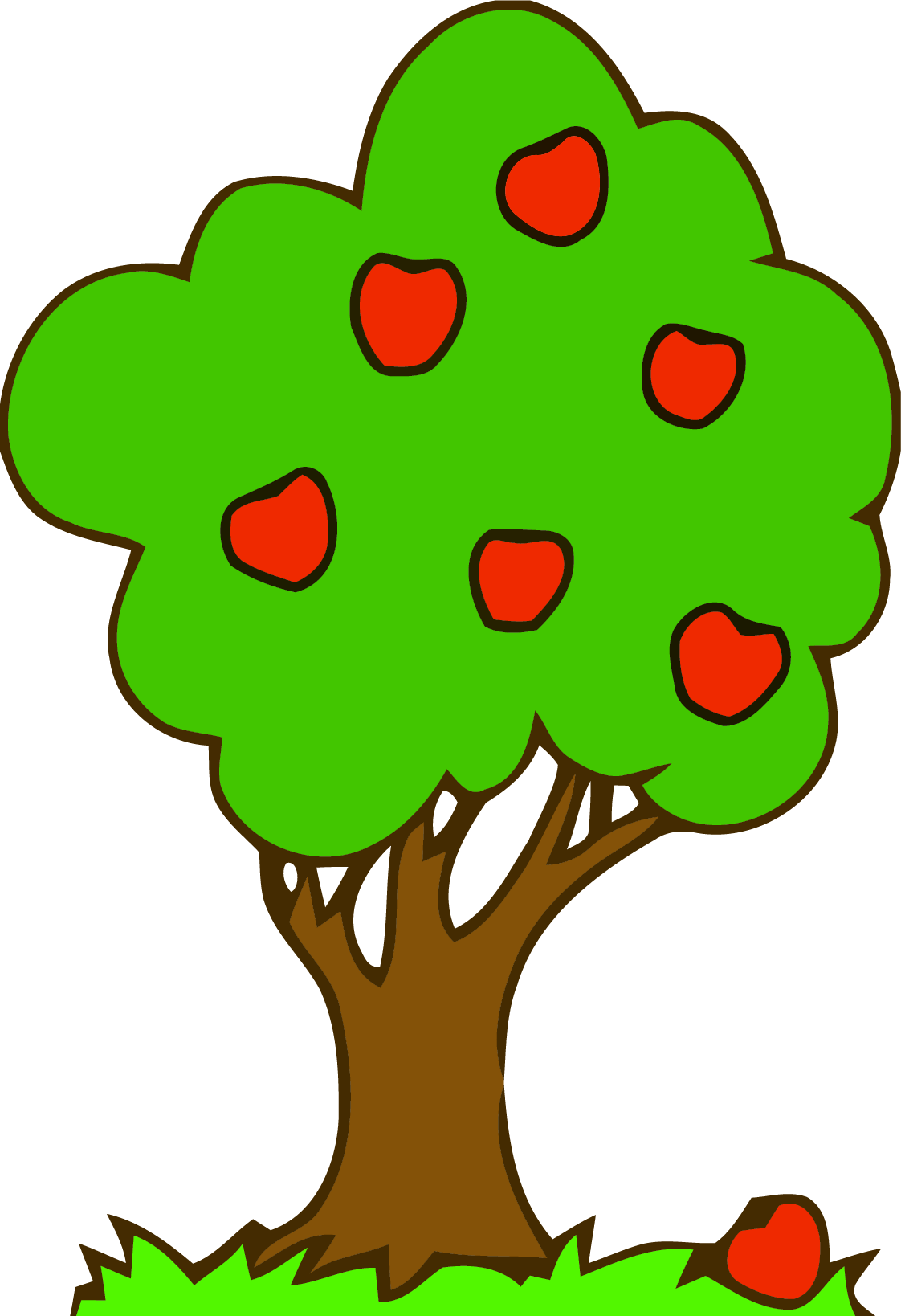 Apple Tree Clip Art - Png Download - Full Size Clipart (#4998378 ...