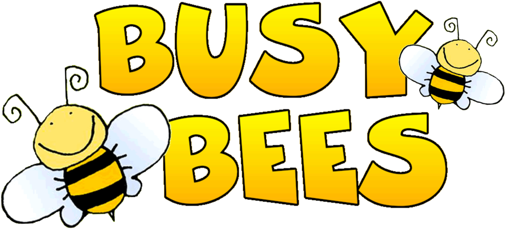 Bee Clipart Busy Bee - Busy Bees Clip Art - Png Download - Full Size ...