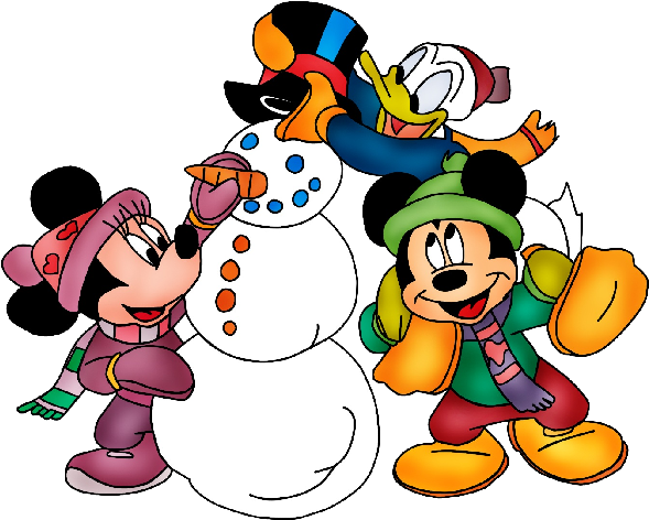 Dwcc29 - Disney Characters Christmas Clip Art - Png Download - Full ...
