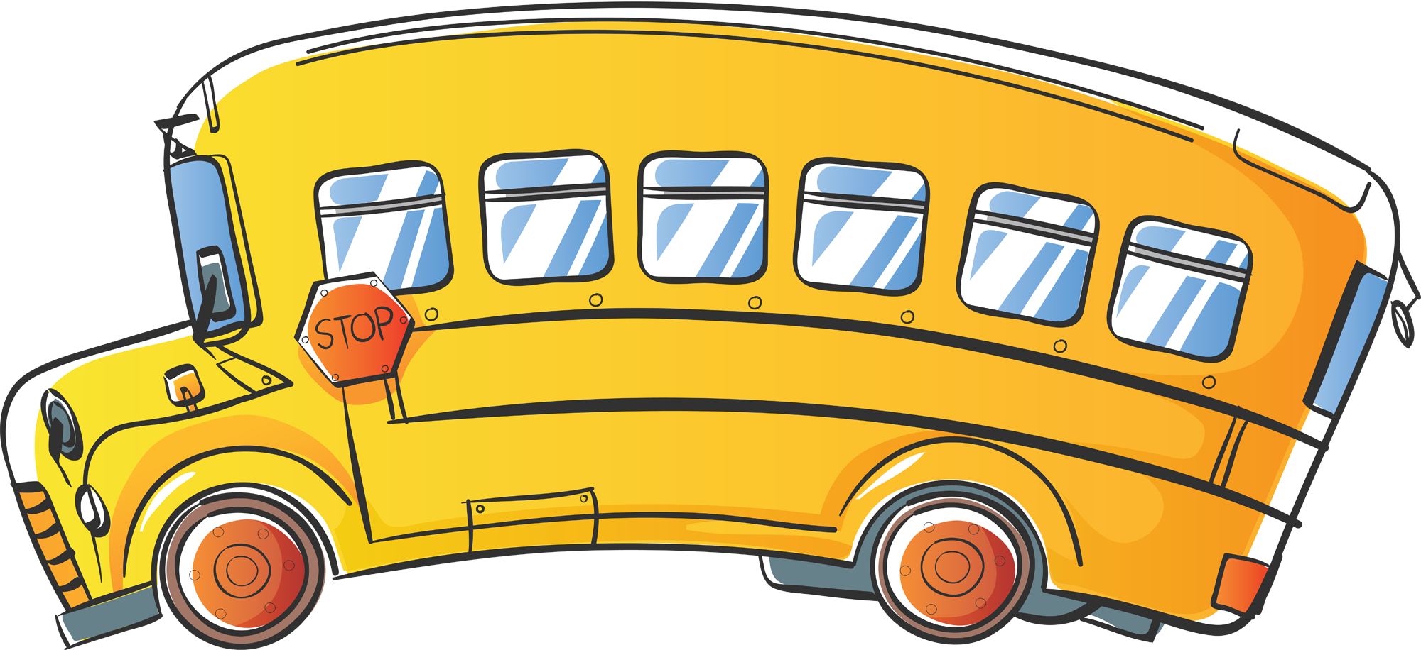 Back To School Bus Clipart 15 Free - Yellow School Bus Clipart - Png ...