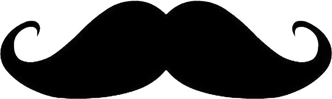 Mustache Day May 23rd - Things With Transparent Background Clipart ...