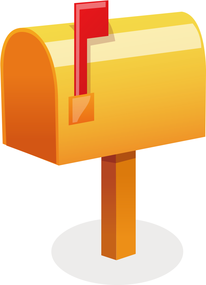 Download Mail Letter Box Post Box - Vector Clipart (#500288) - PinClipart