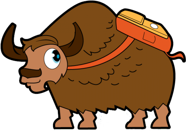 Ox Clipart Yak - Animated Yak Png Transparent Png - Full Size Clipart ...