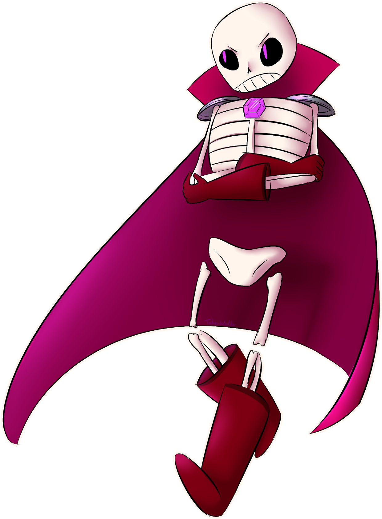 Real Magic Skeleton Fanart Clipart - Full Size Clipart (#504430 ...