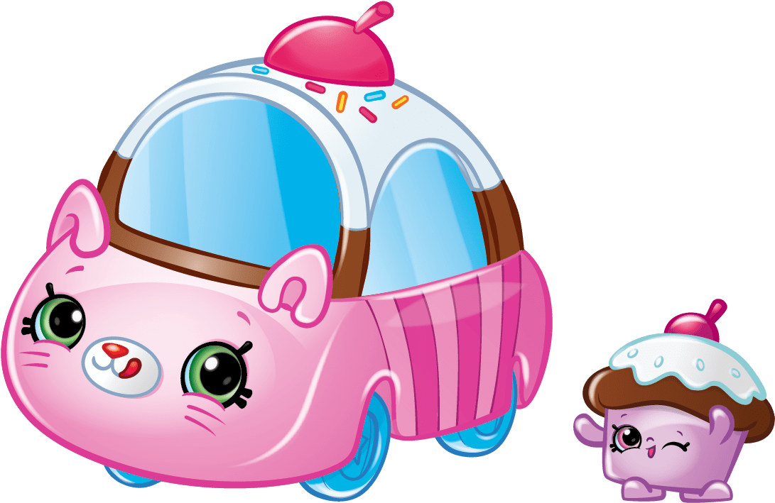 Shopkins Season - Cutie Car Choc Cherry Wheels Clipart - Full Size ...