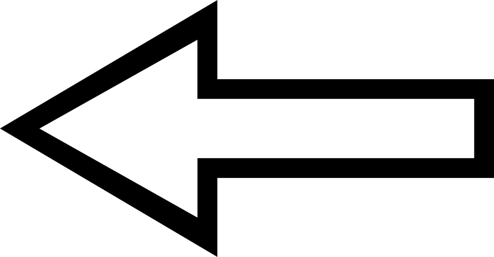 Download Left Arrow Outline Svg Png Icon Free Download 72018 - Left ...