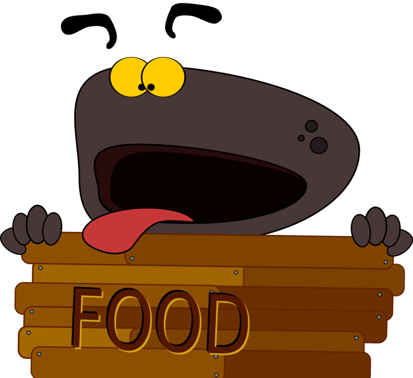 Hungry Cliparts - Dog Hungry Cartoon Png Transparent Png - Full Size ...