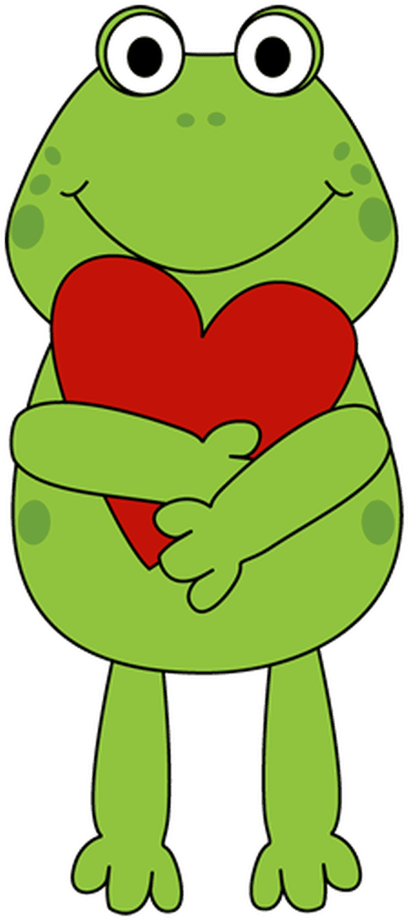 Valentine Frog Clip Art - Valentine Clip Art - Png Download - Full Size ...