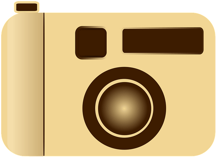 Camera Clipart - Gold Camera Png Clipart Transparent Png - Full Size ...