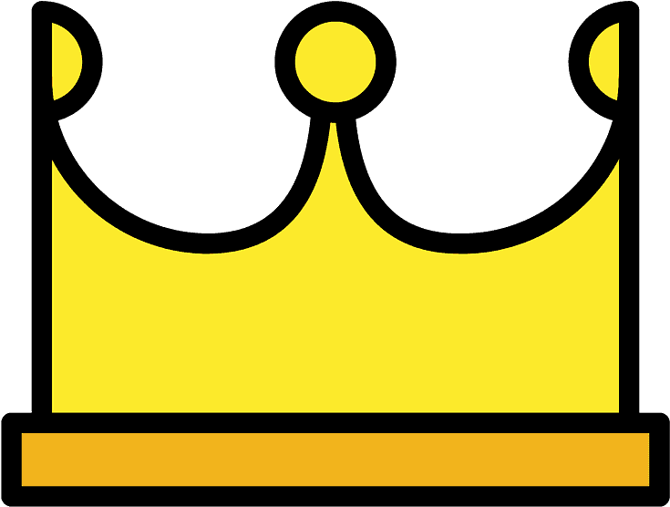 Crown Emoji Clipart - Scalable Vector Graphics - Png Download - Full ...