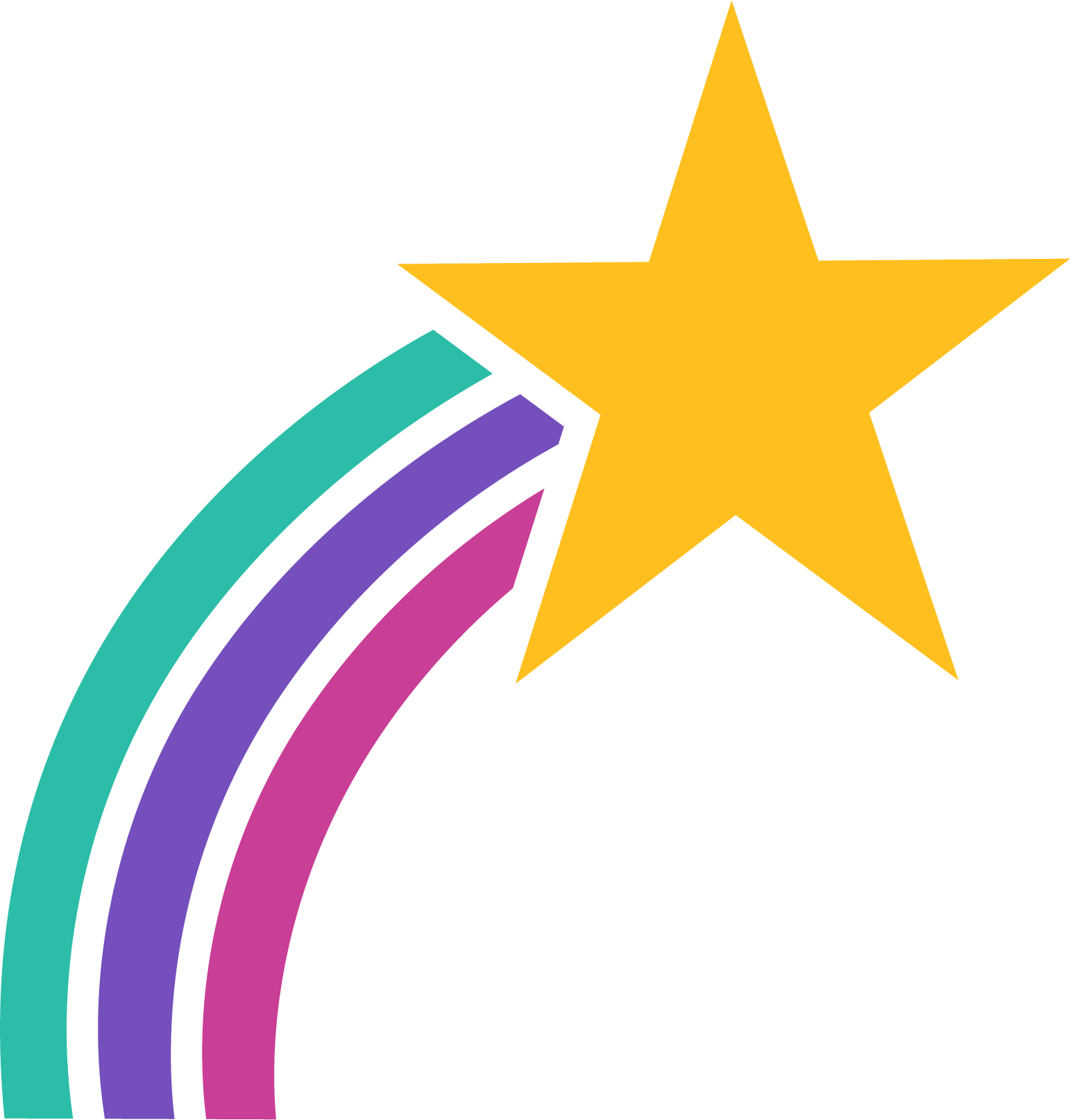 Download Rainbow Star Clip Art - Star Clip Art .png Transparent Png ...