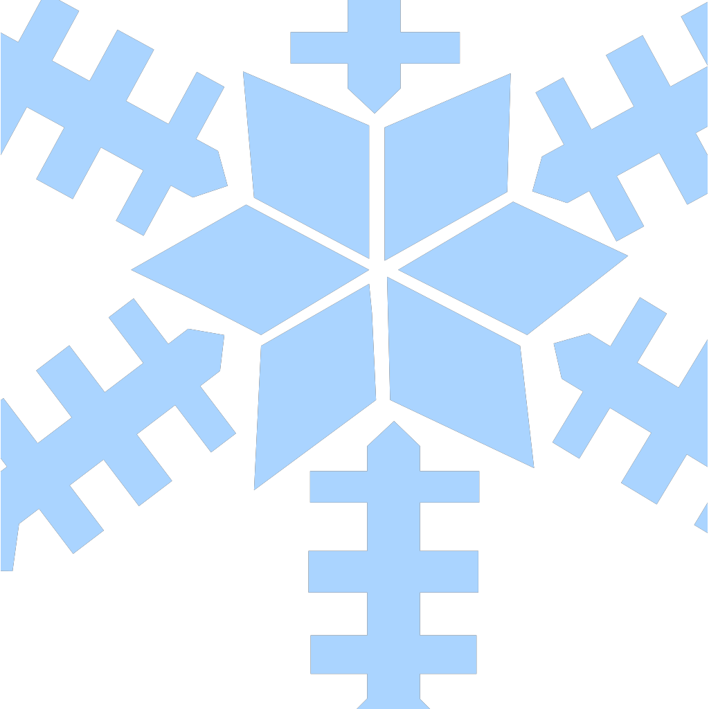 Snowflake Clipart - Png Download - Full Size Clipart (#5194374 ...